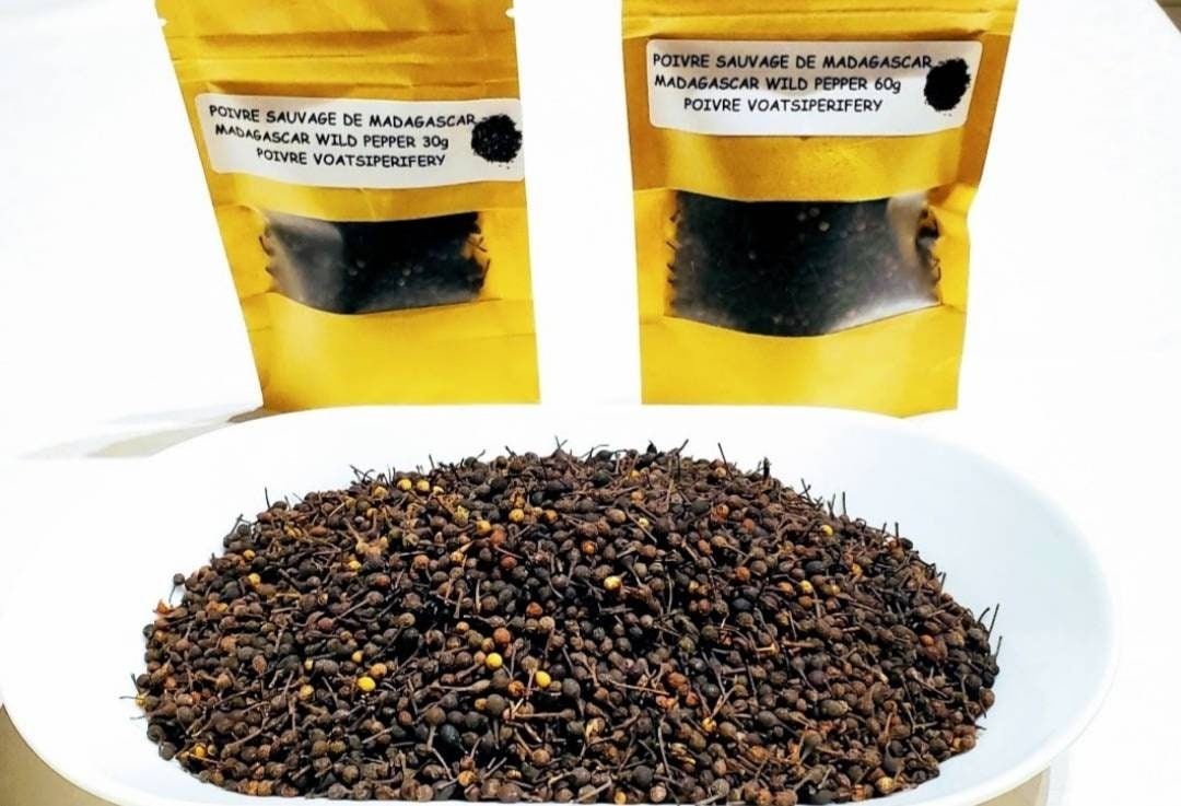 Wild Peppercorn From Madagascar (poivre Voatsiperifery) - Etsy