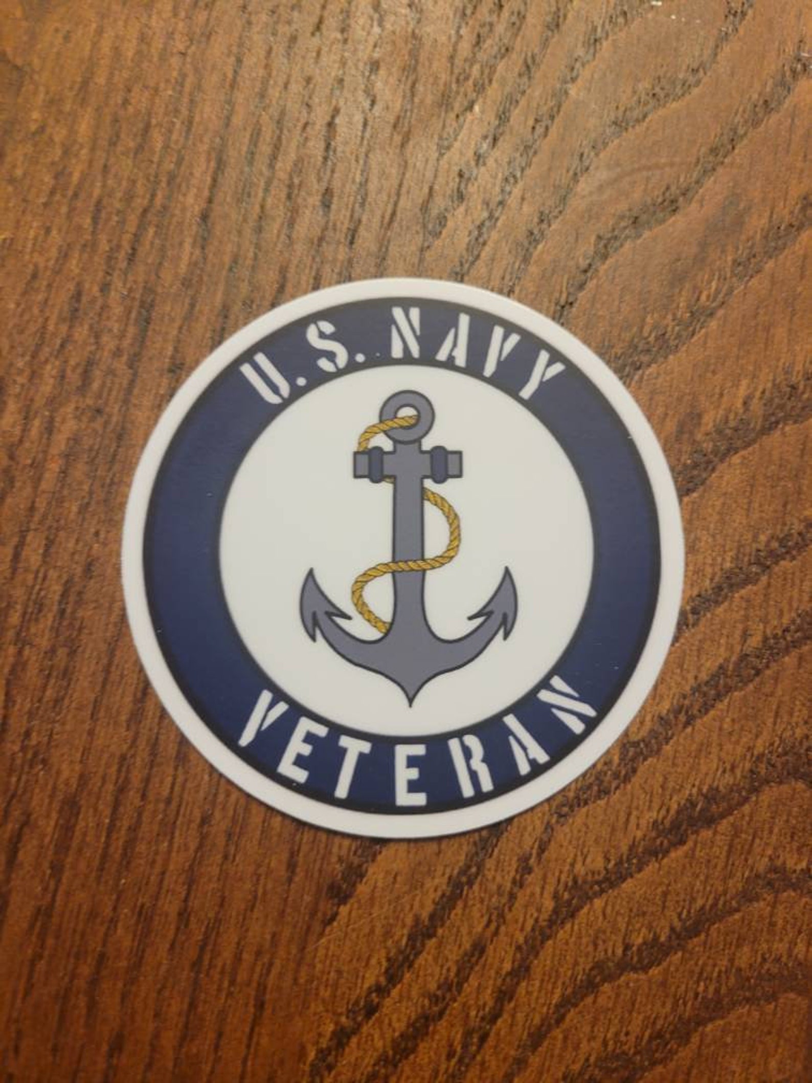 Navy Veteran Sticker - Etsy