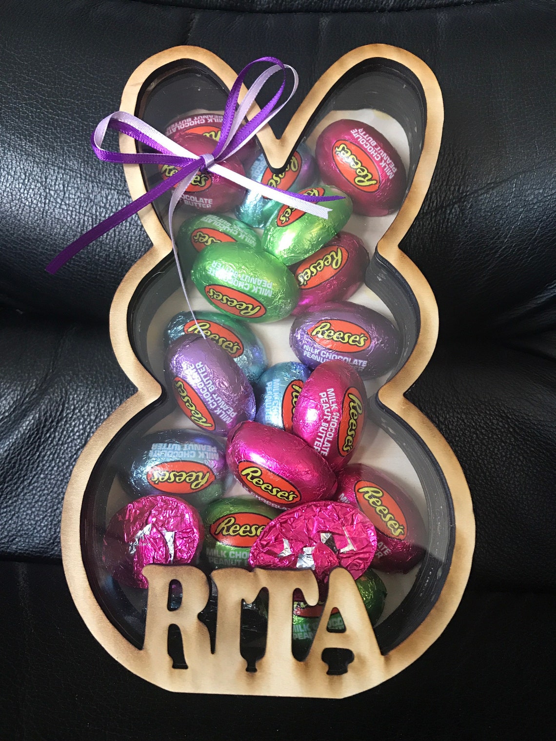 Easter Bunny Candy Holder - Customizable - Etsy Australia