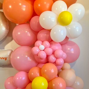 Groovy Birthday Balloon Garland Kit Two Groovy Invitation - Etsy