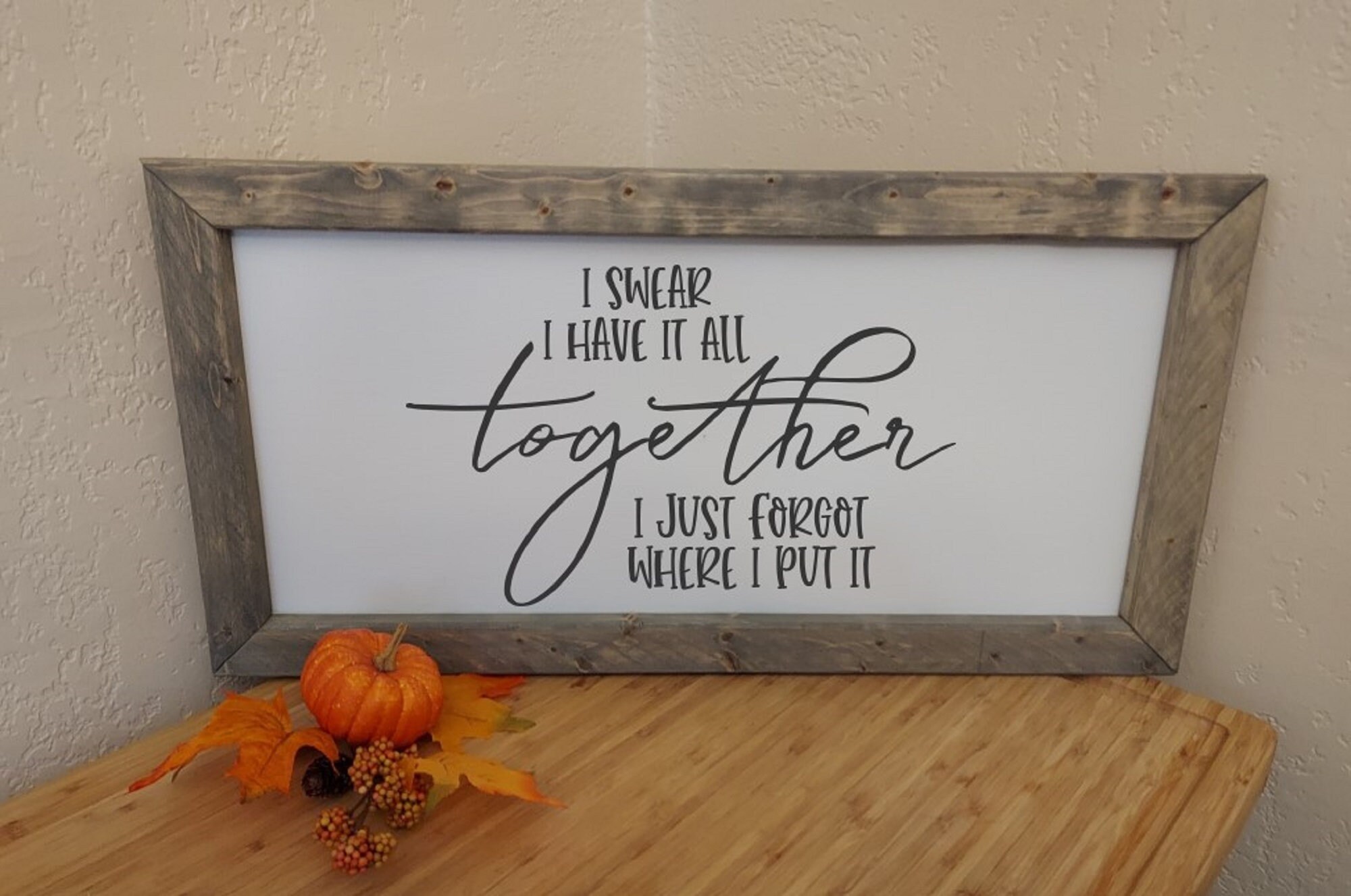 Wood Sign - Our House Runs on Love, Laughter, & Inappropriate Humor ...