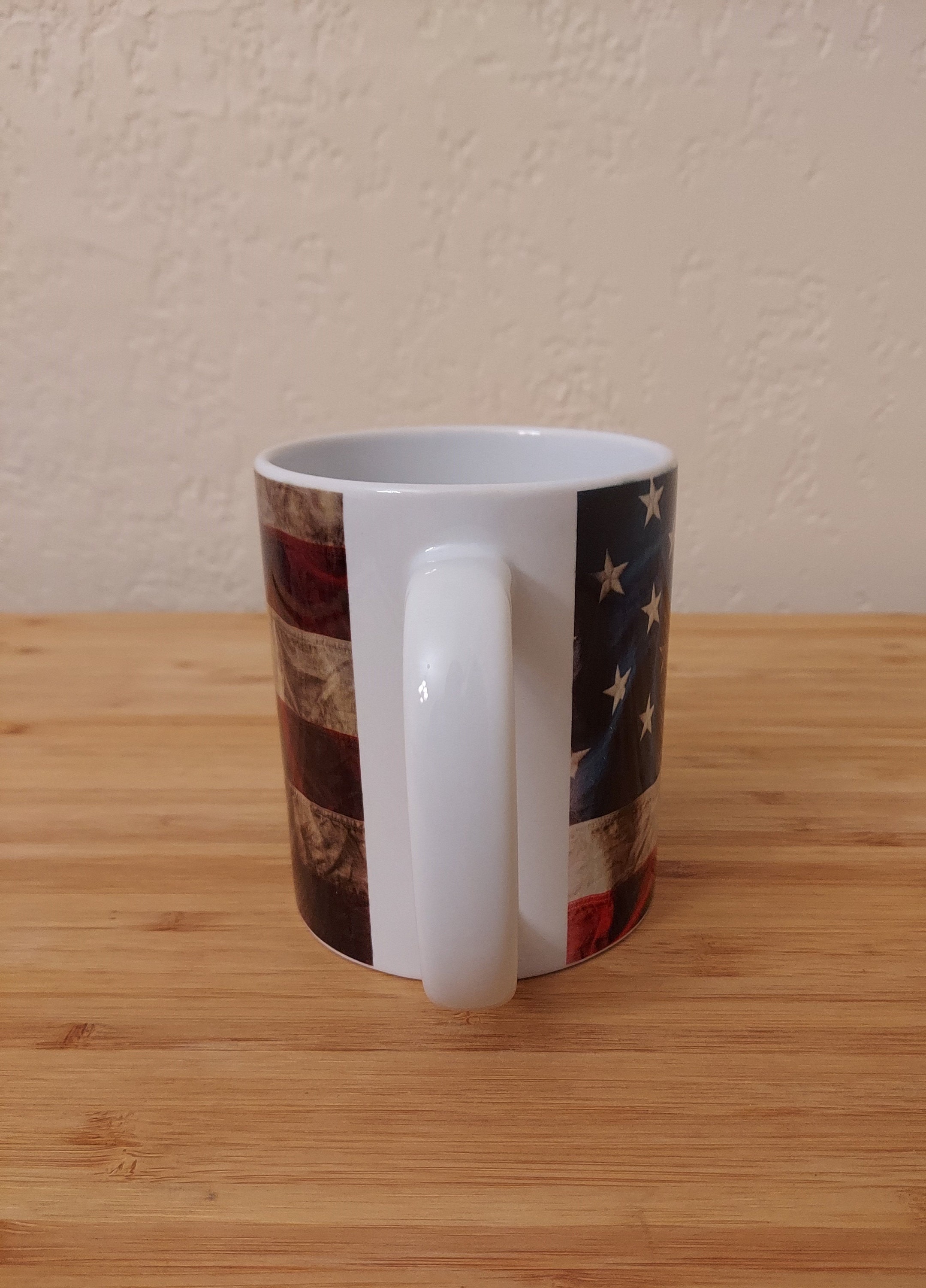 American Flag Eagle Coffee Mug, Patriotic Sublimation Mug - Etsy