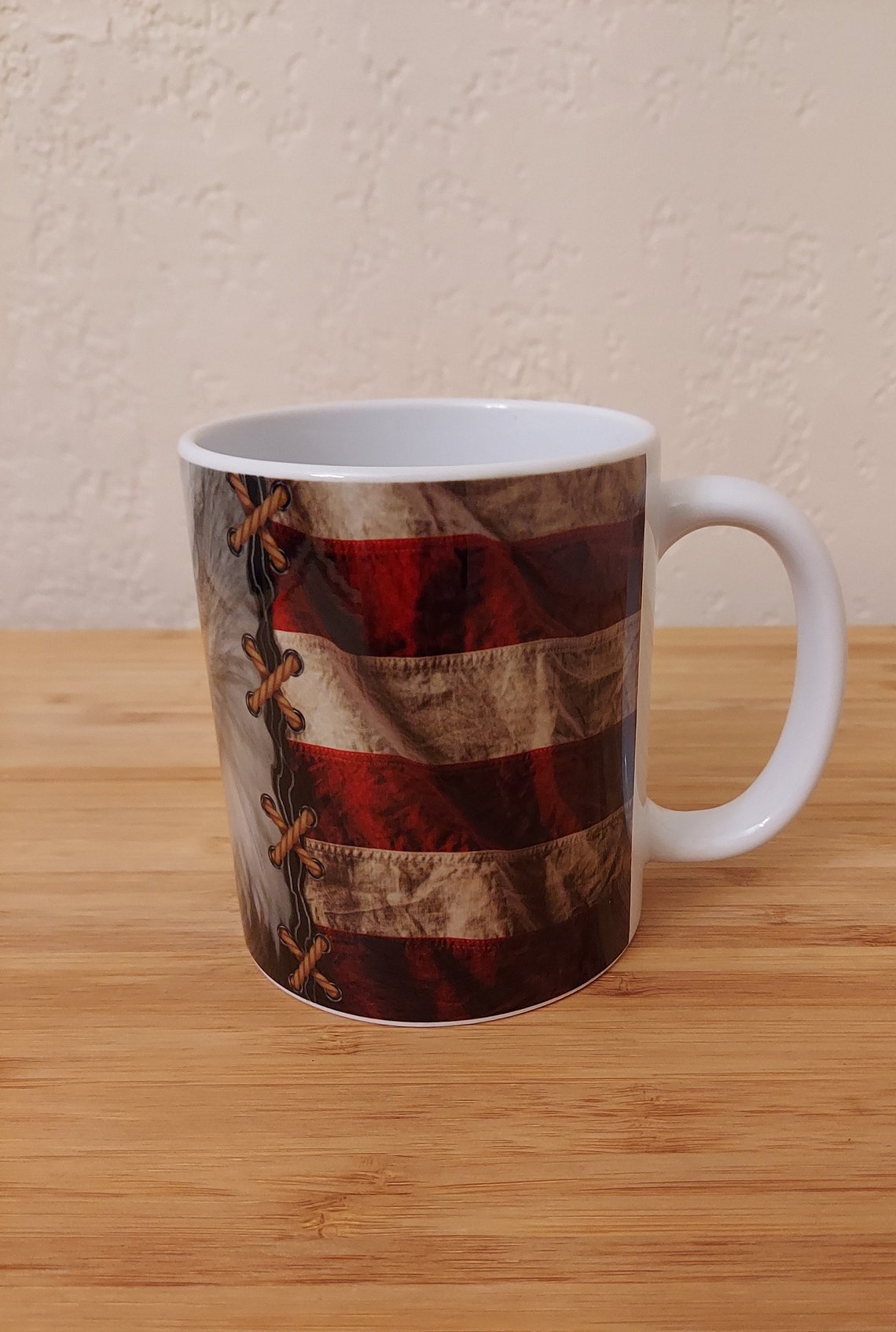 Eagle/flag Coffee Mug American Flag Mug Eagle Coffee Mug - Etsy