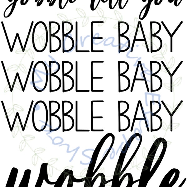 Gobble Til You Wobble - Etsy