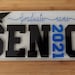 Custom Personalized Senior Tile, Graduation Gift With Name, Class of ...