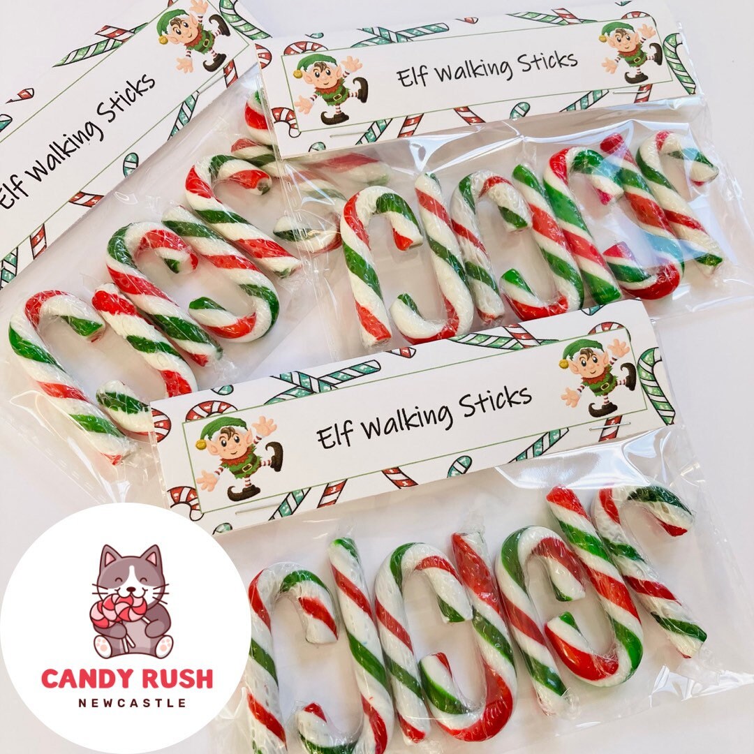 Elf Walking Sticks Christmas Eve Box Personalised Gifts Stocking ...