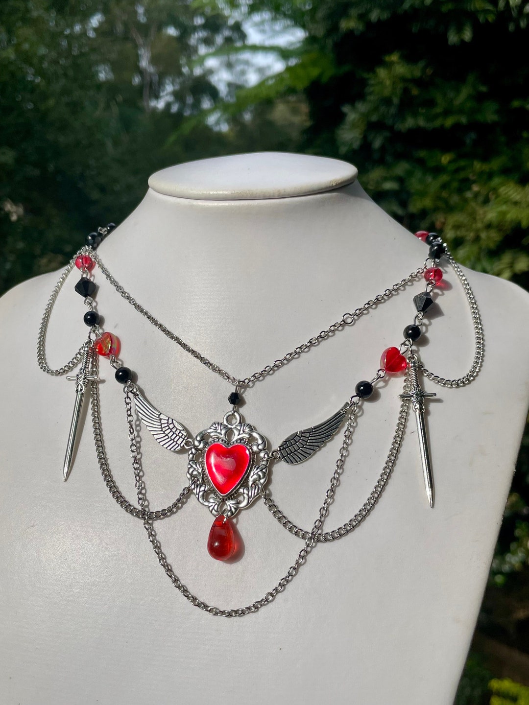 The misa Amane Necklace version 2 - Etsy Australia