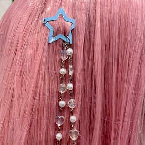 PREORDER White Butterfly Hair Chains - Etsy