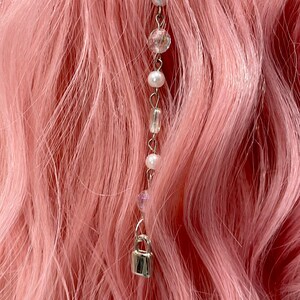 PREORDER White Butterfly Hair Chains - Etsy