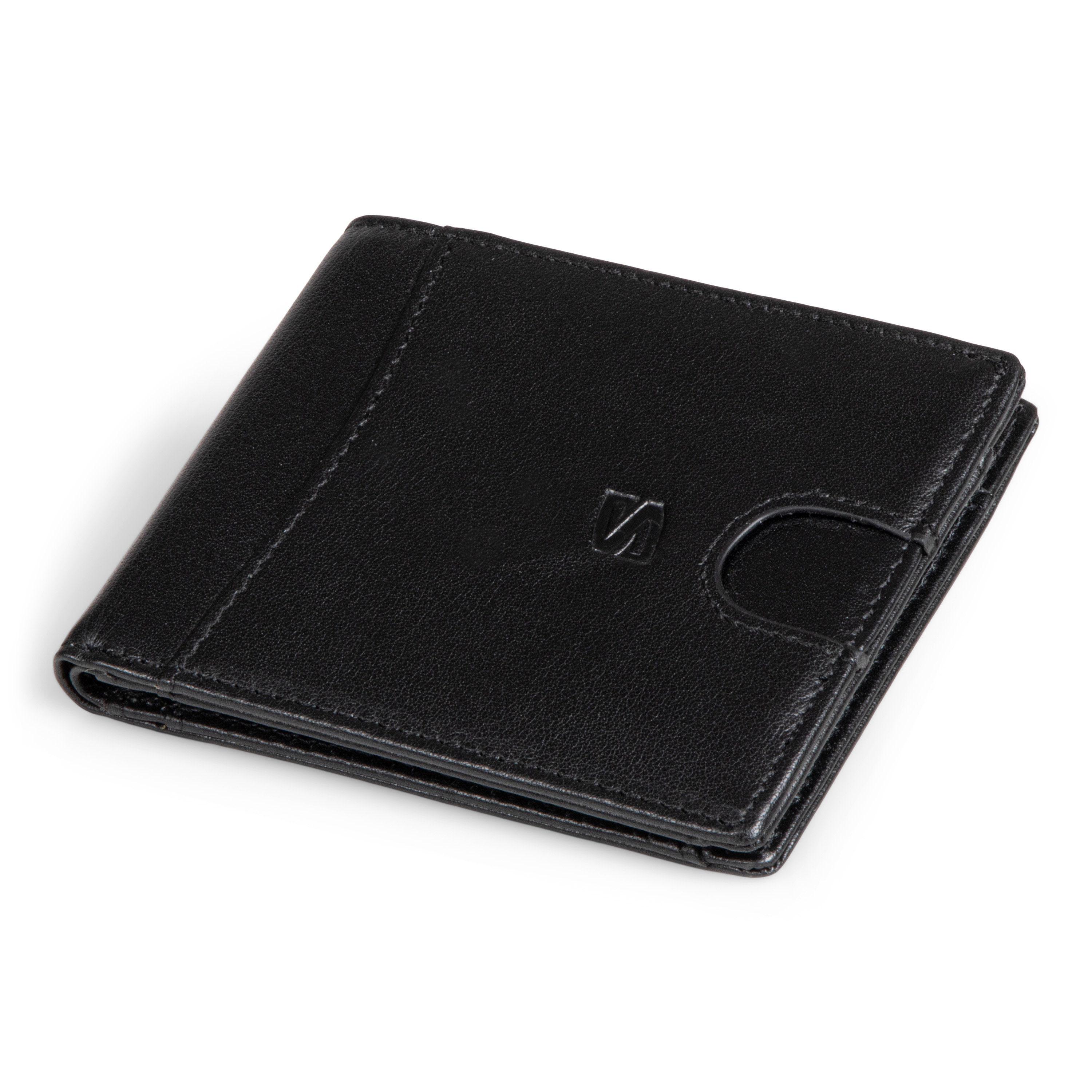 SERASAR Leather Mens Wallet clever in Black - Etsy