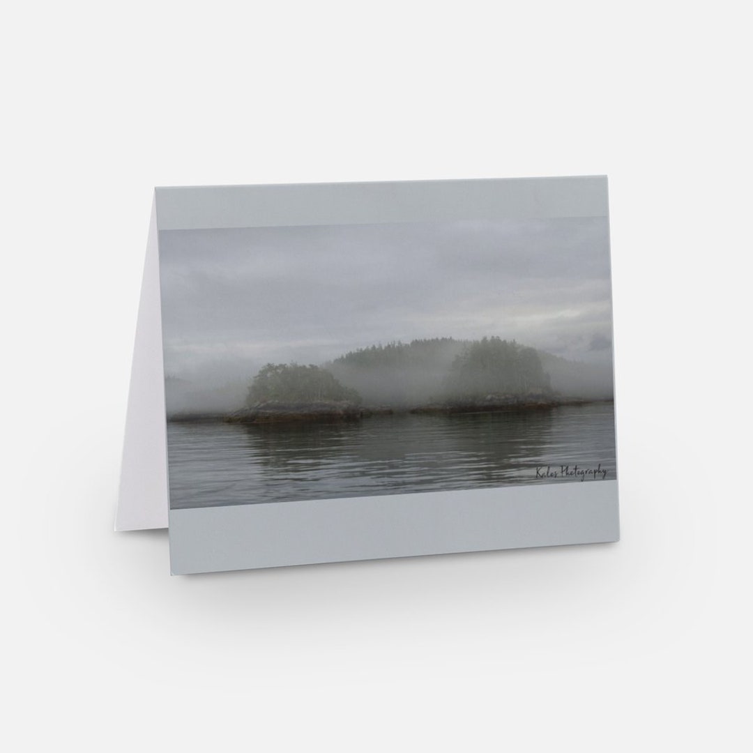 Two Islands Card - Blank Inside - Etsy
