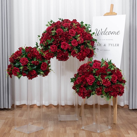 Banquet Large Flower Displays EAST TENNESSEE WEDDING + EVENT FLORIST