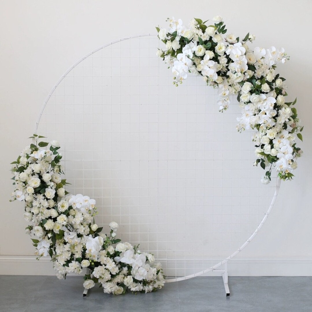 Flower Arch,wedding Flower Corner Swag,flower Arch Swag for Wedding ...