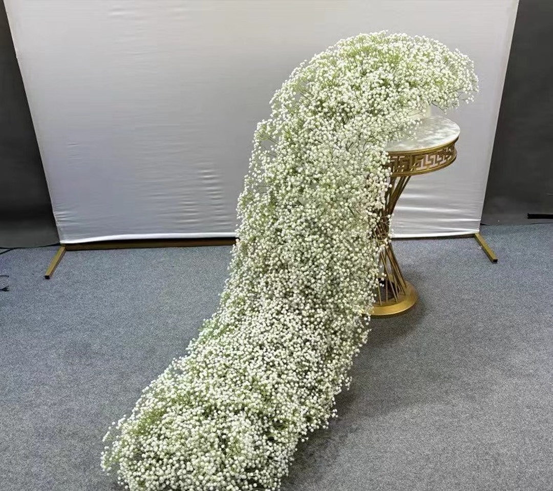 Gypsophila Garland,flower Runner,wedding Flower Runner,artificial ...