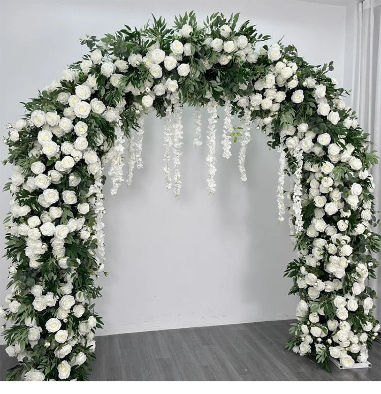 Red Rose Flower Backdrop,wedding Flower Arch,wedding Arrangement,full ...