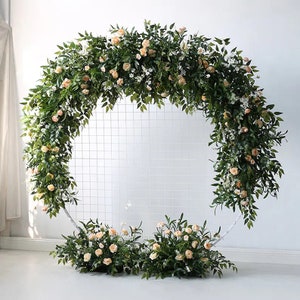 Greenery Flower Arch Arrangement,wedding Flower Arch,wedding Flower ...