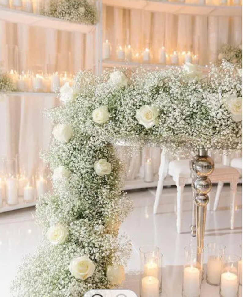 Head Table Flower Runner,rose Flower Centerpiece,wedding Floor Flower ...