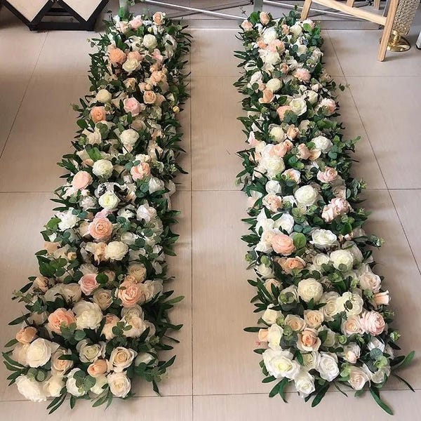 Flower Table Garland - Etsy