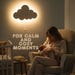 Set of 2 CLOUD WALL LIGHTS - Nursery Lighting - Baby Room Night Light ...