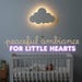 Set of 2 CLOUD WALL LIGHTS - Nursery Lighting - Baby Room Night Light ...