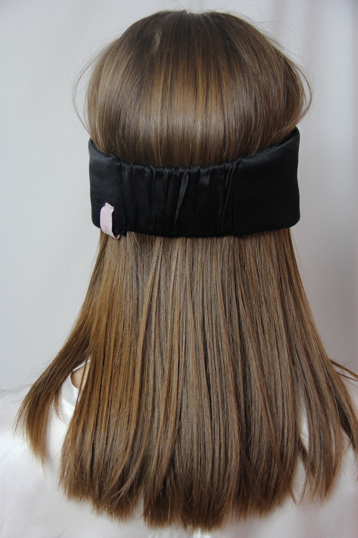 Black Silk Eye Mask / Sleep Mask Deep Sleep & Anti Ageing | Etsy