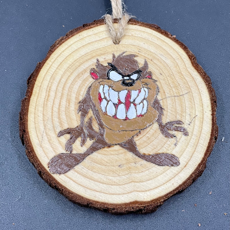 Taz Christmas Ornament - Etsy
