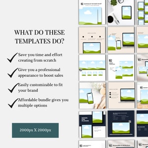 Notion Mockup Bundle Etsy Listing Canva Templates for Notion Sellers ...