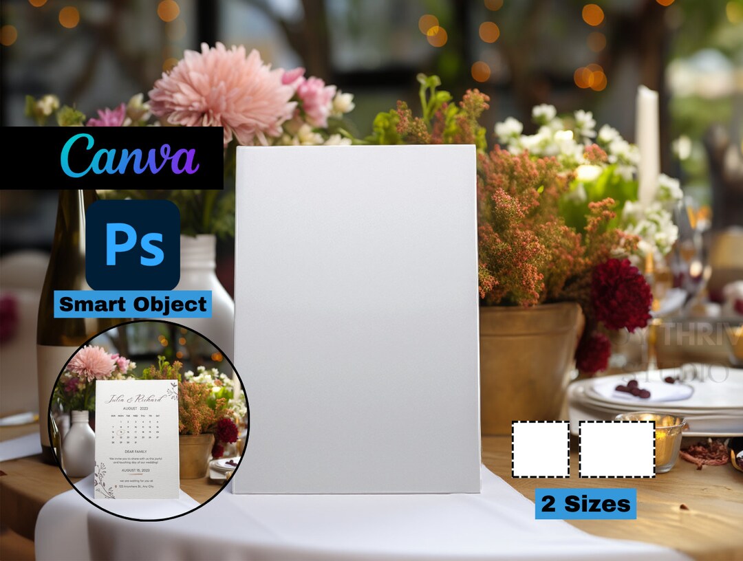 Invitation Mockup | Wedding Invite Mock-up | Card Mock up | PSD Smart ...