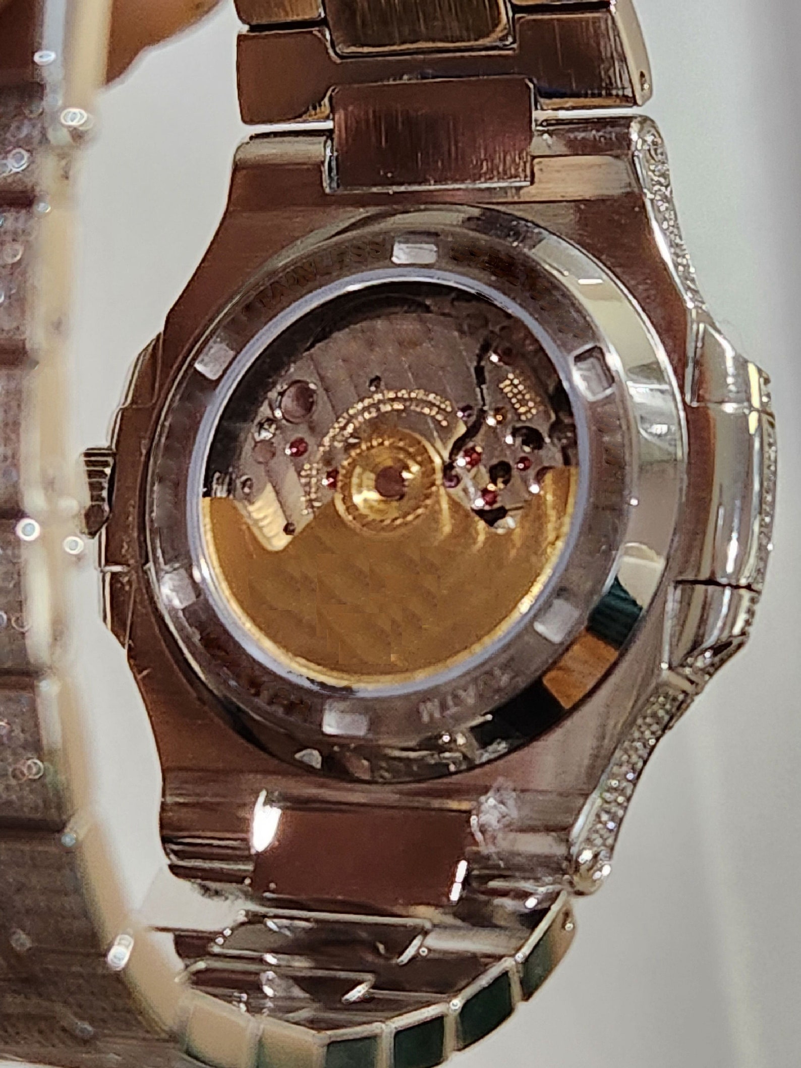 Luxury Men 40MM AAAAAA CZ Stainless Steal Watch Hip Hop - Etsy