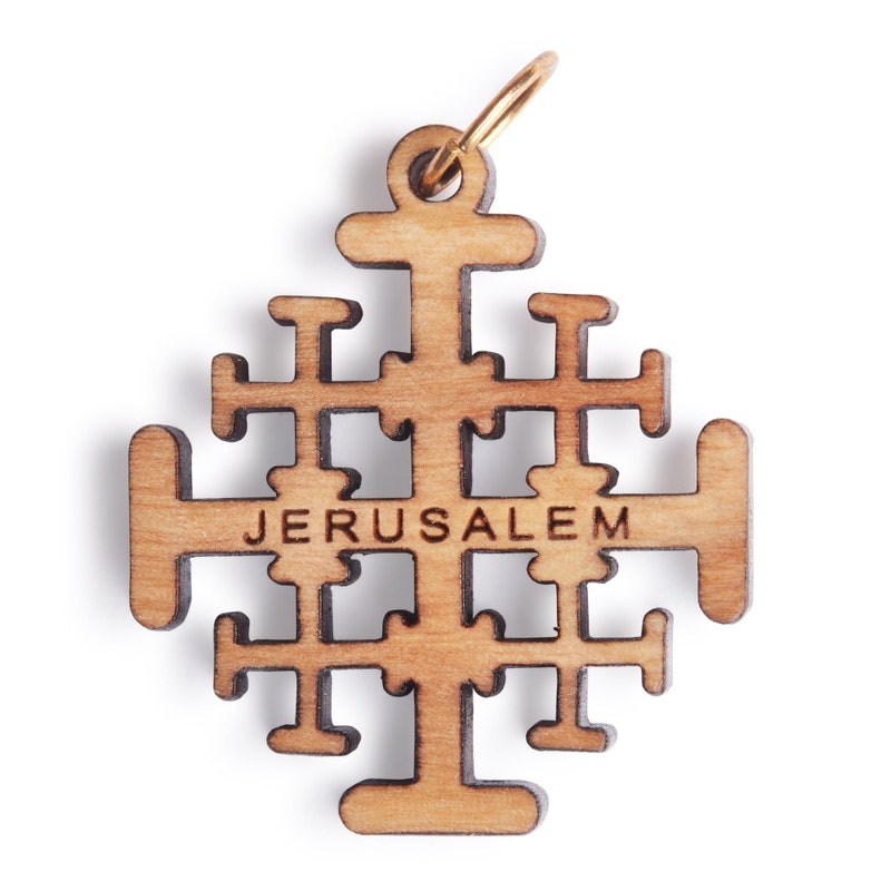 Jerusalem Cross Pendant - Etsy