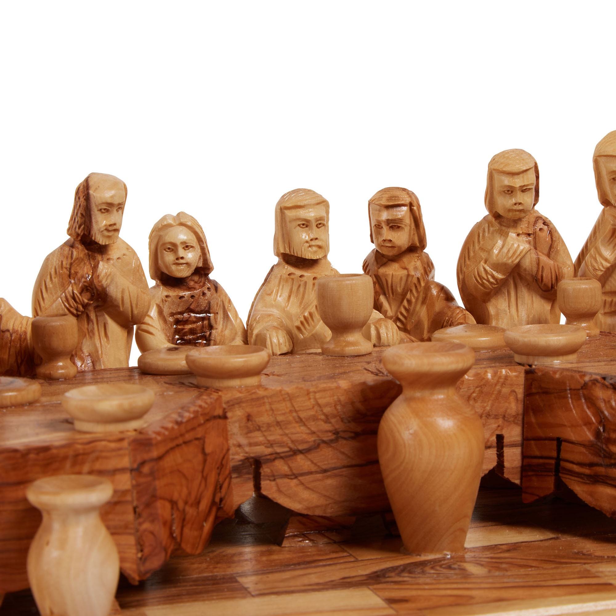 The Last Supper Scene Hand Carved Out of Olive Wood in Bethlehem the ...