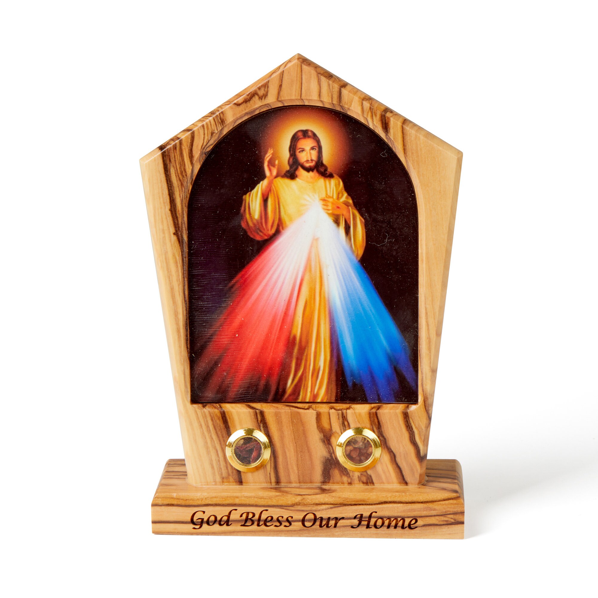 Olive Wood Standing Plaque Various Designs Medium - Etsy