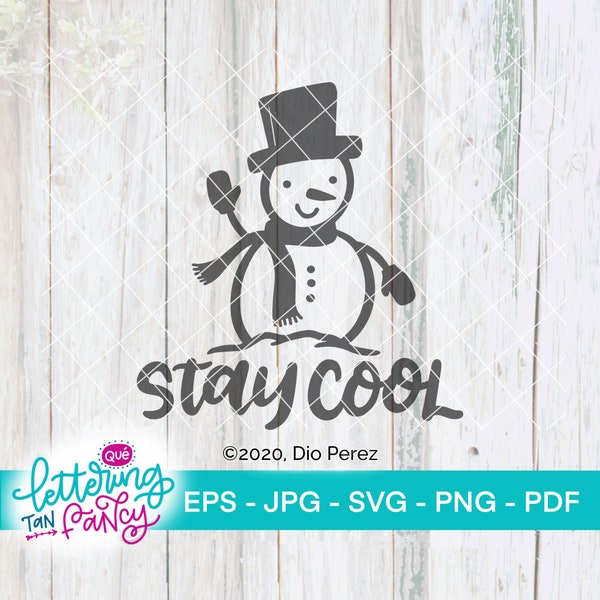 Stay Cool Clipart - Etsy