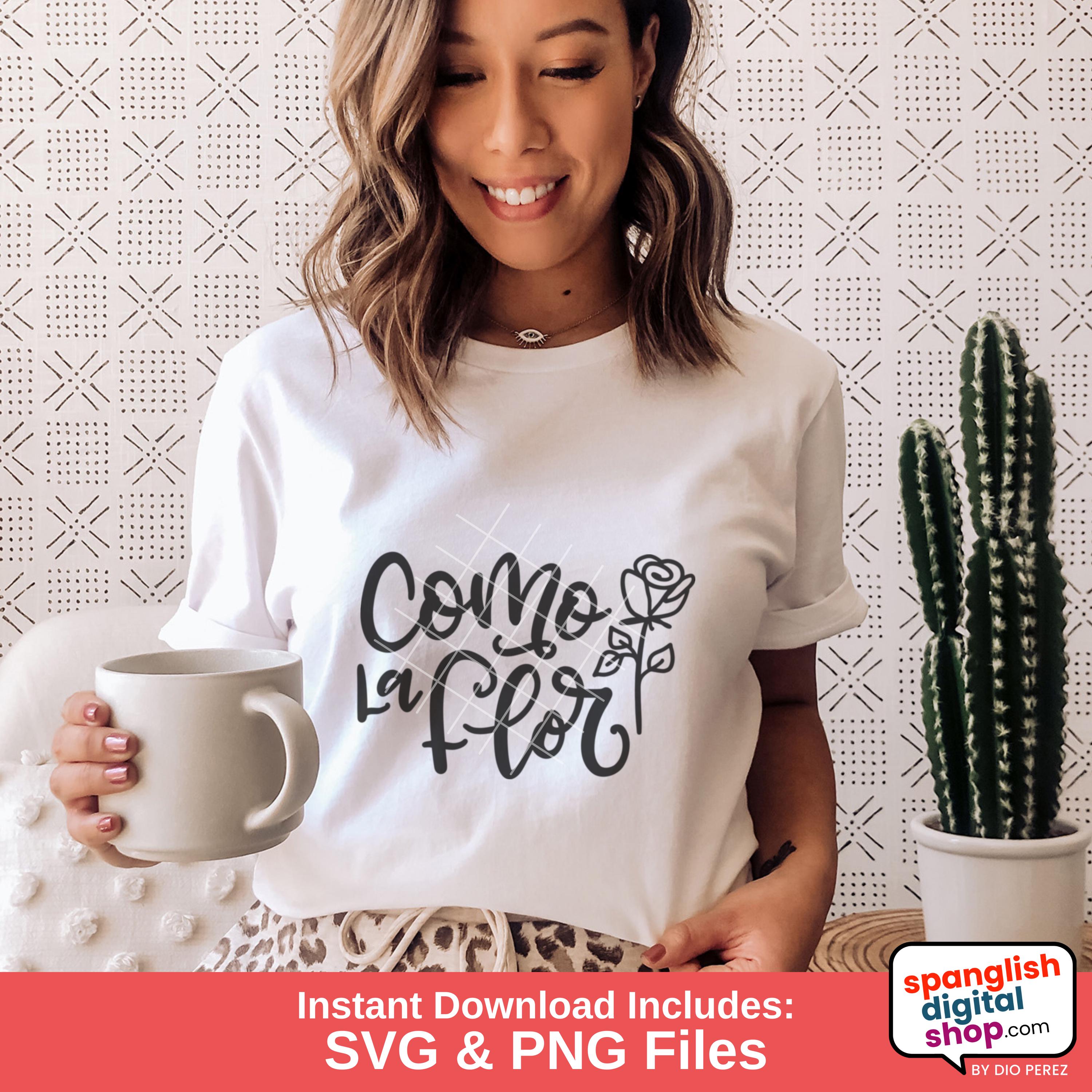 Como La Flor, Selena SVG, Latina Icon, Cricut Cut File, Latinx SVG - Etsy