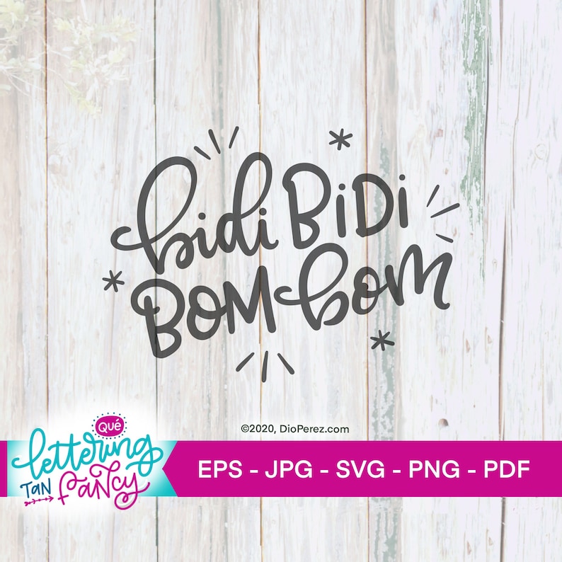 Bidi Bidi Bom Bom, Selena SVG, Spanglish SVG, Latinx, Cricut Cutting ...