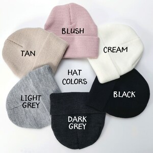 Custom Baby Beanie | Gender-neutral Baby Hat With Name Patch | Toddler ...