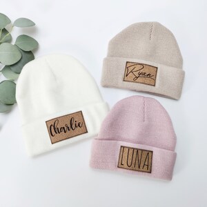 Personalize Baby Beanie With Name | Custom Newborn Hat Kids Youth Child ...