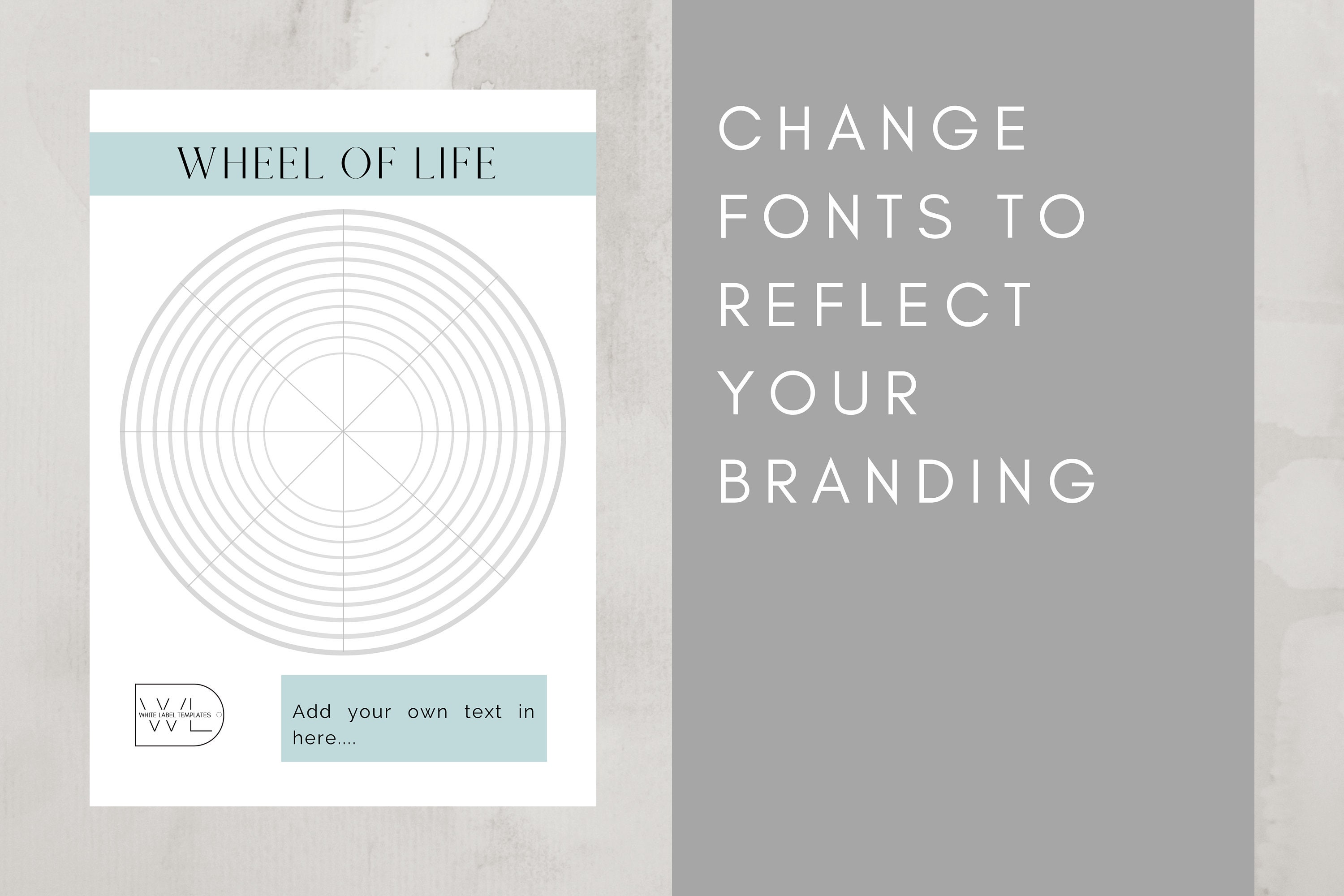 Wheel of Life Printable, Coaching Package, Coaching Tools Templates ...