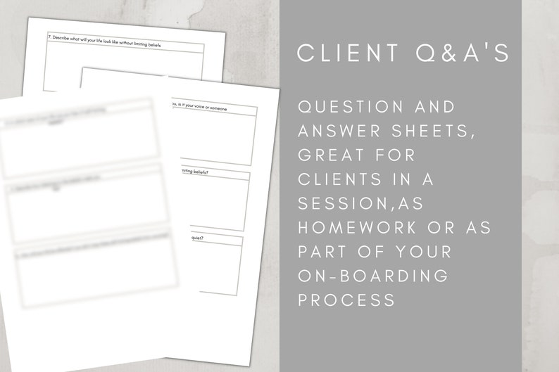 Use Coaching Templates to Unlock Clients Potential With Self Limiting ...