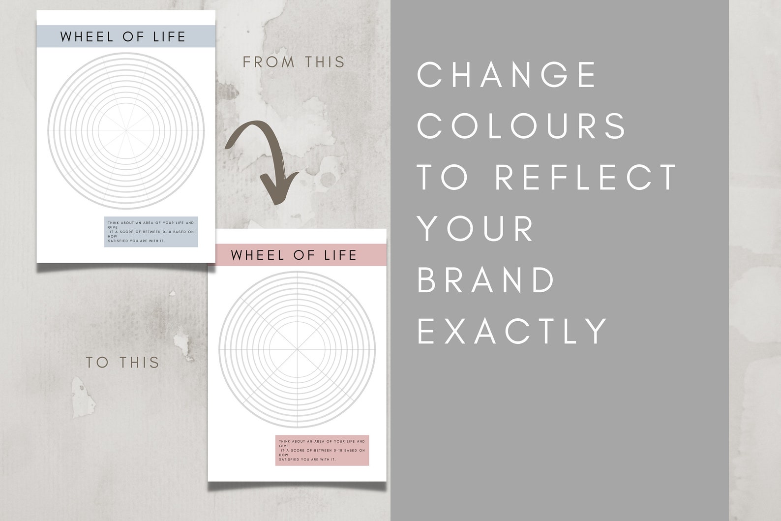 Wheel of Life Printable, Coaching Package, Coaching Tools Templates ...