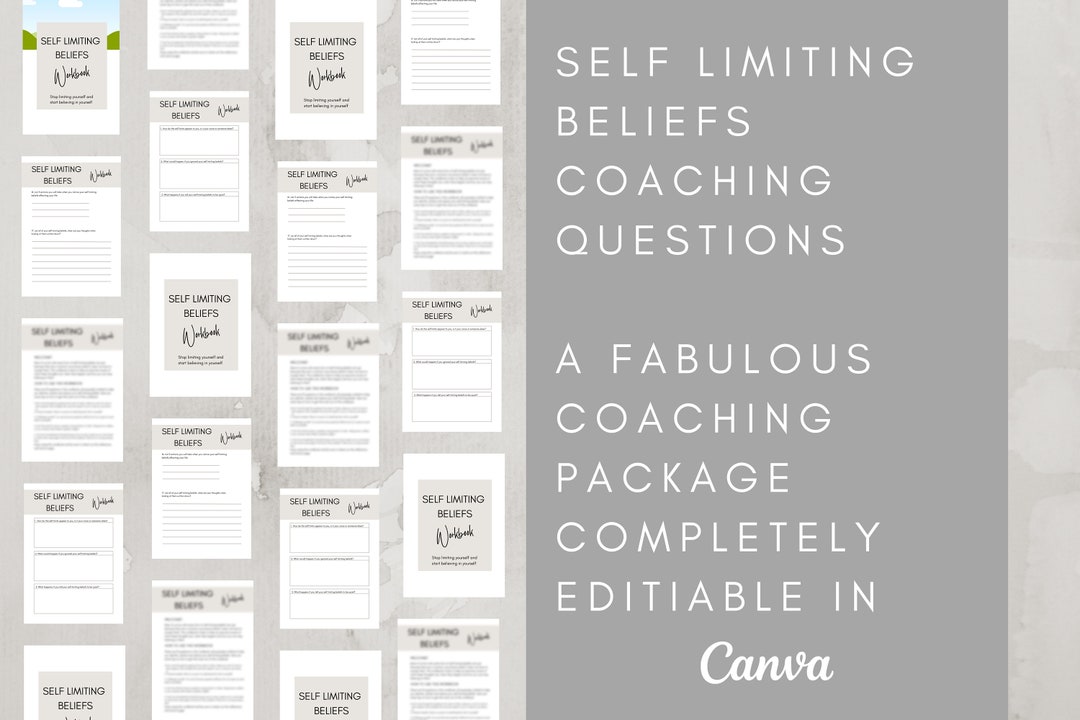 Use Coaching Templates to Unlock Clients Potential With Self Limiting ...