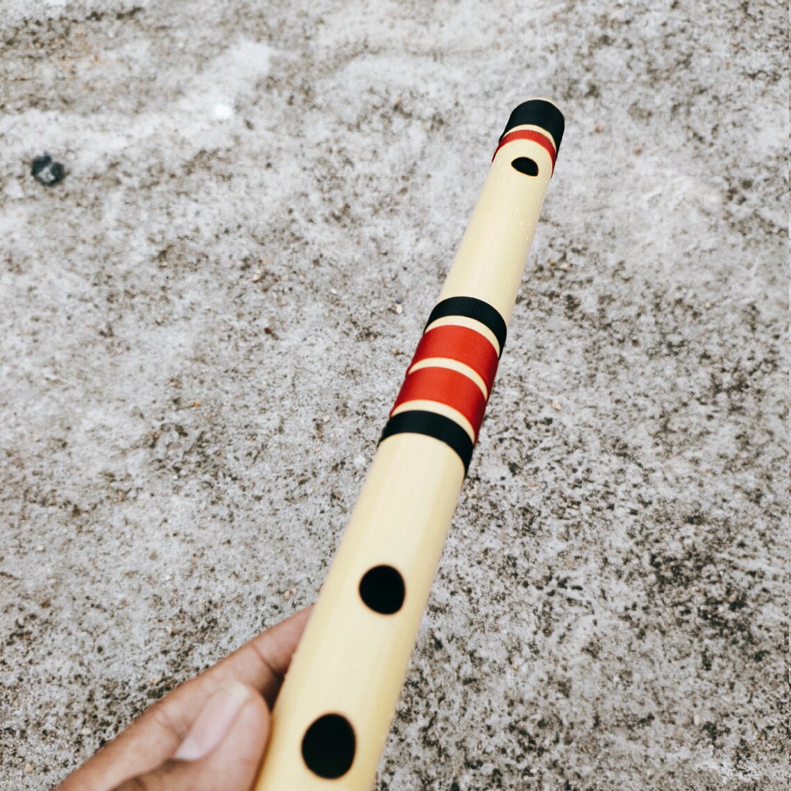 D Medium Indian Bansuri Flute Bamboo Wooden Professional - Etsy