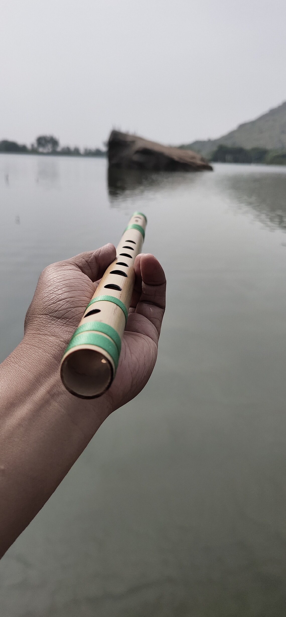 D Medium Bansuri Flute Hindustani Professional Bamboo - Etsy