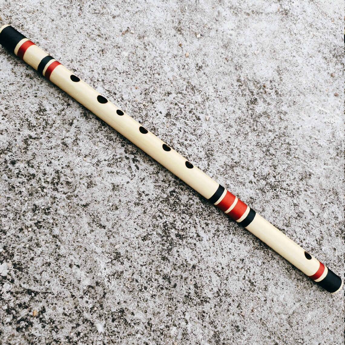 D# Medium Bamboo Bansuri Flute – Professional Indian Flute, 440hz/432hz ...