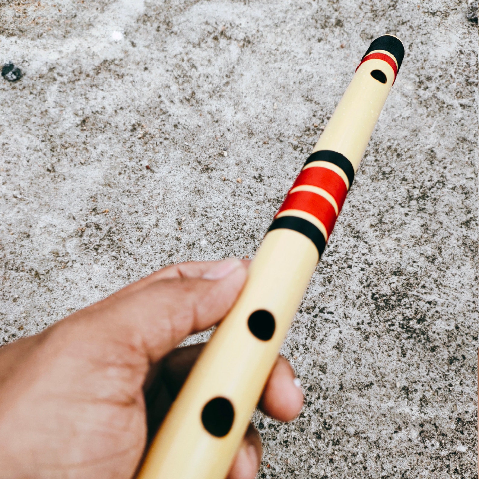 D Medium Indian Bansuri Flute Bamboo Wooden Professional - Etsy