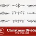 Christmas Text Divider Svg, Text Decoration Svg, Cricut Svg - Etsy
