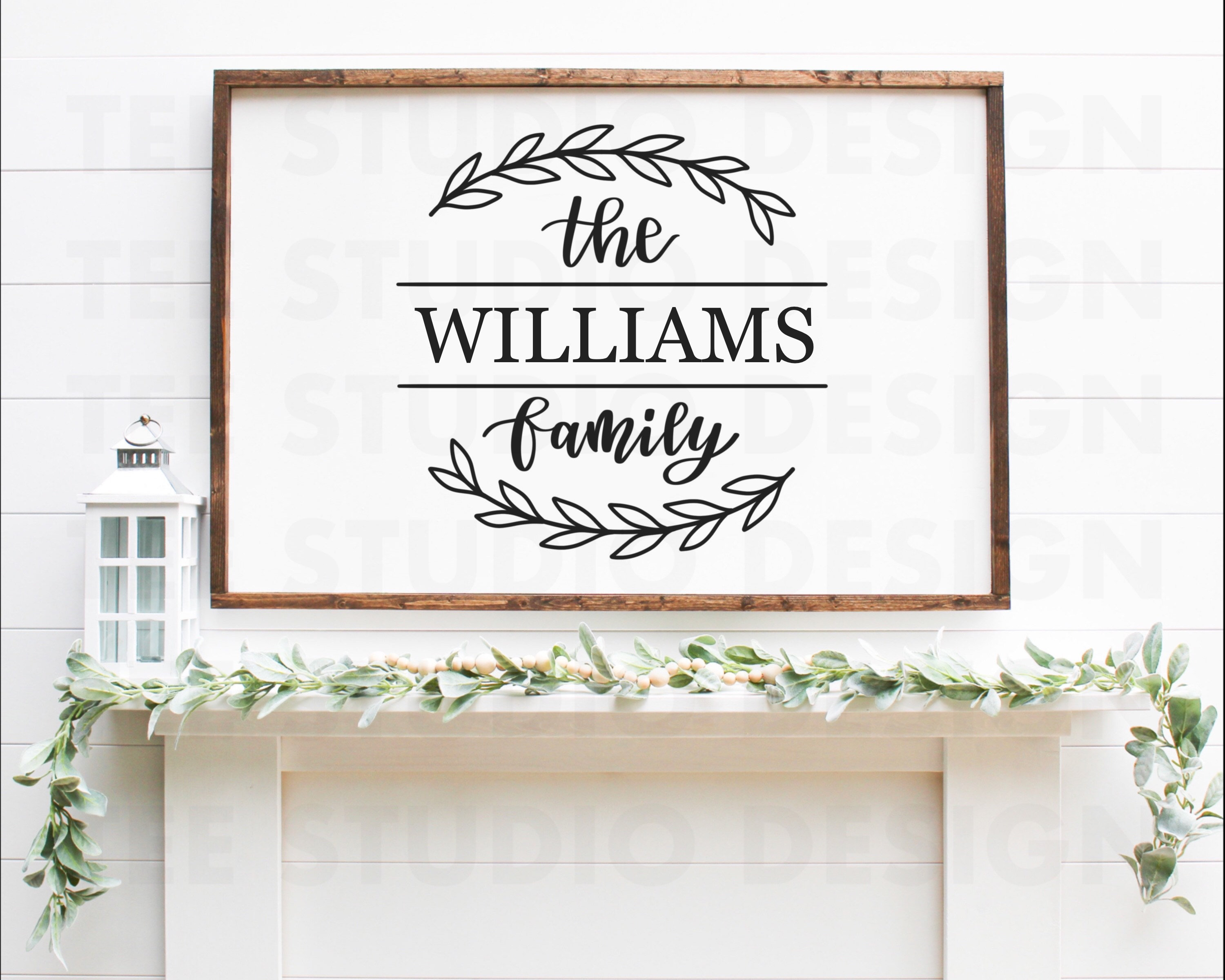 Family Frame Svg Bundle | Farmhouse Svg | Last Name Svg | Monogram Svg ...