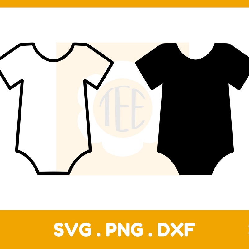 Baby Onesie Svg File - Etsy