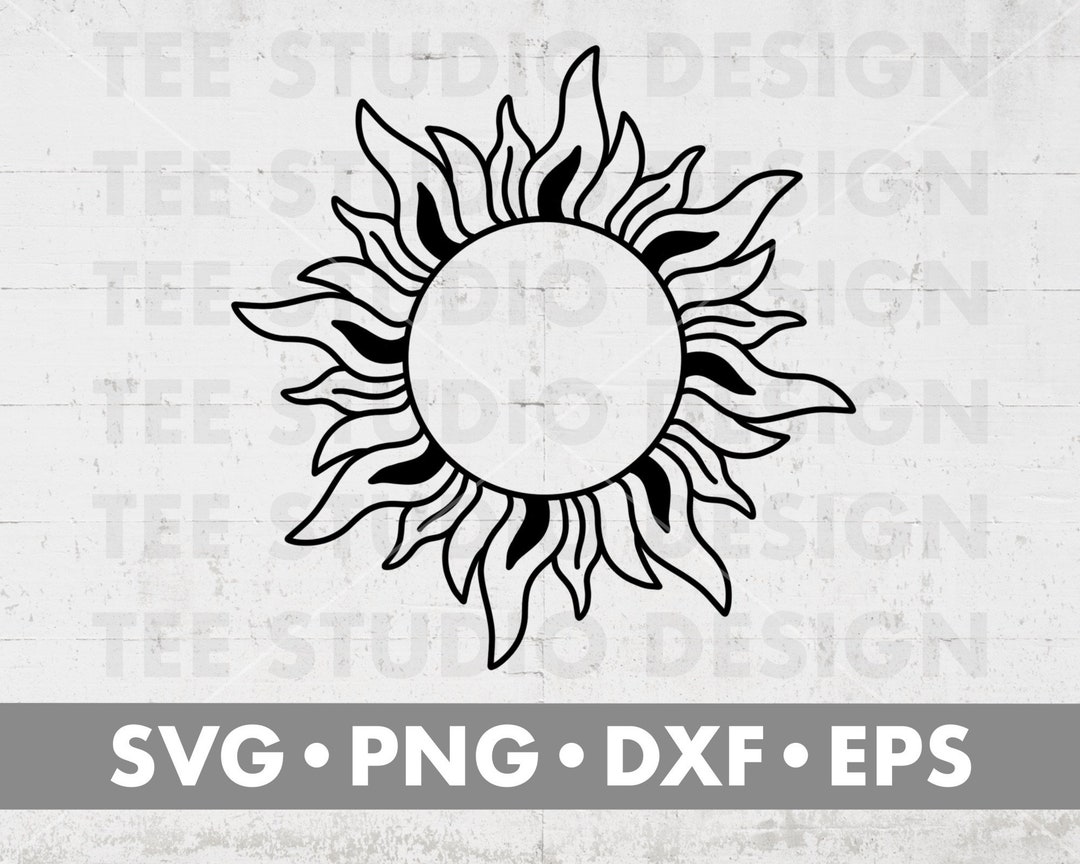 Sun Svg Celestial Svg Svg Files for Cricut - Etsy