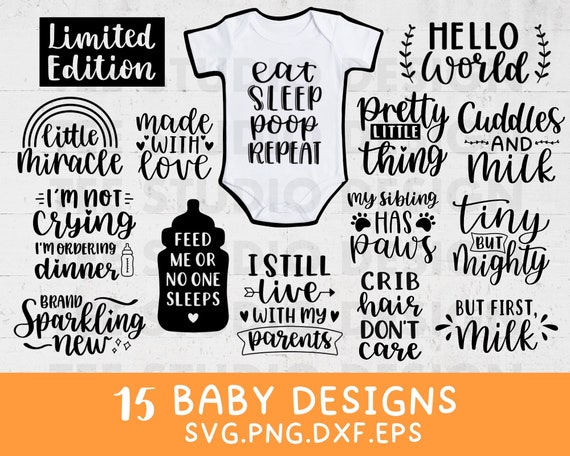 Baby Svg Bundle Newborn Svg Baby Girl Svg Baby Boy Svg - Etsy Ireland